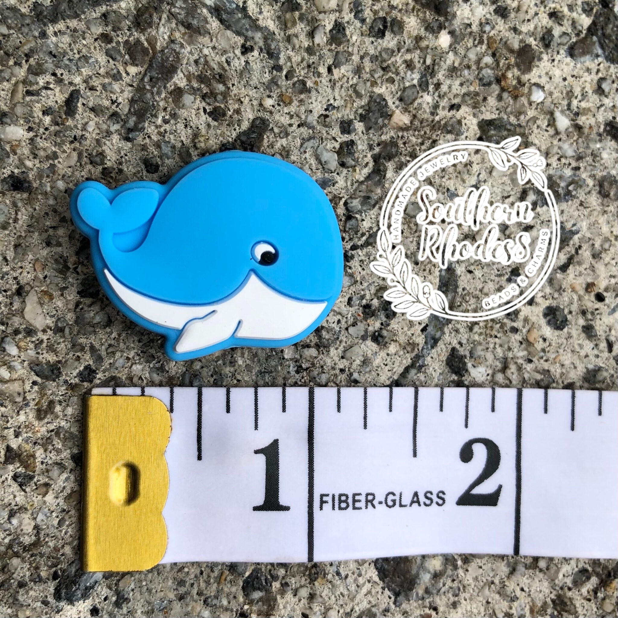 Blue Whale Silicone Focal Beads Focal Beads Beadable Pen - Etsy