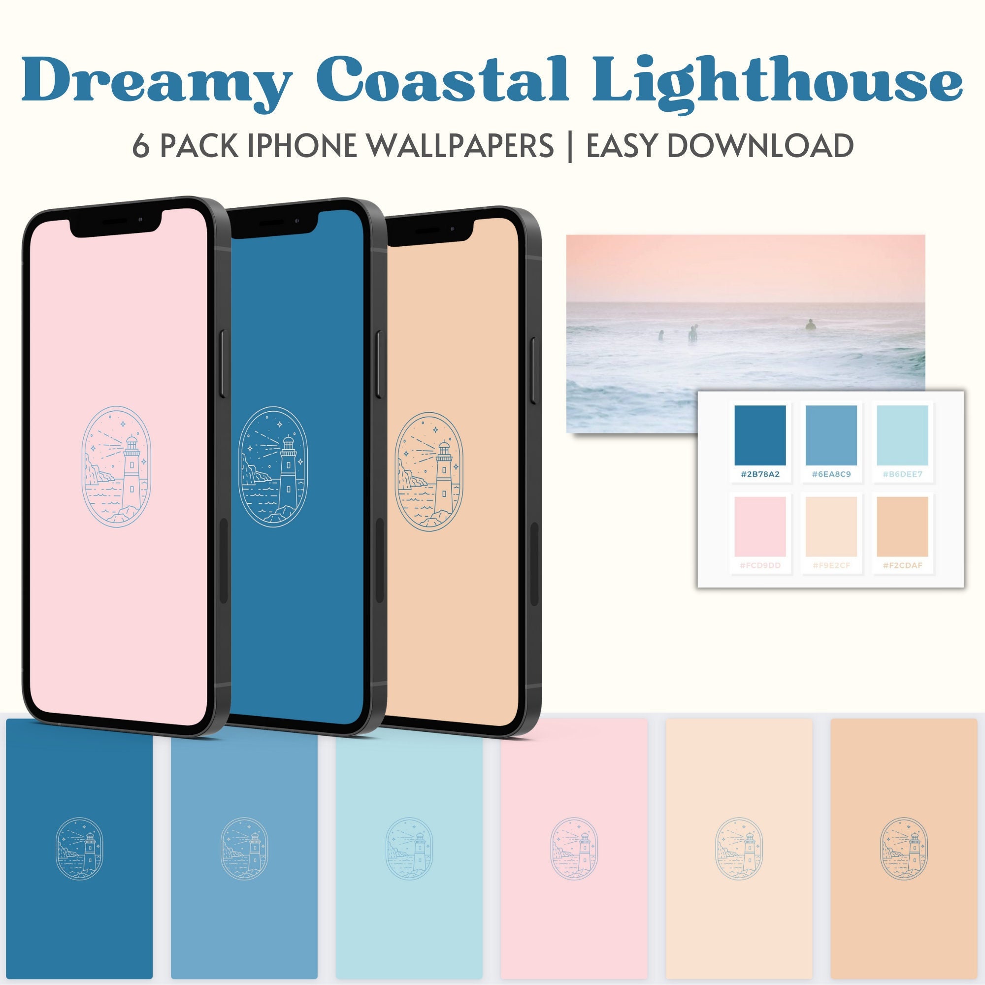 Lighthouse Summer Wallpaper