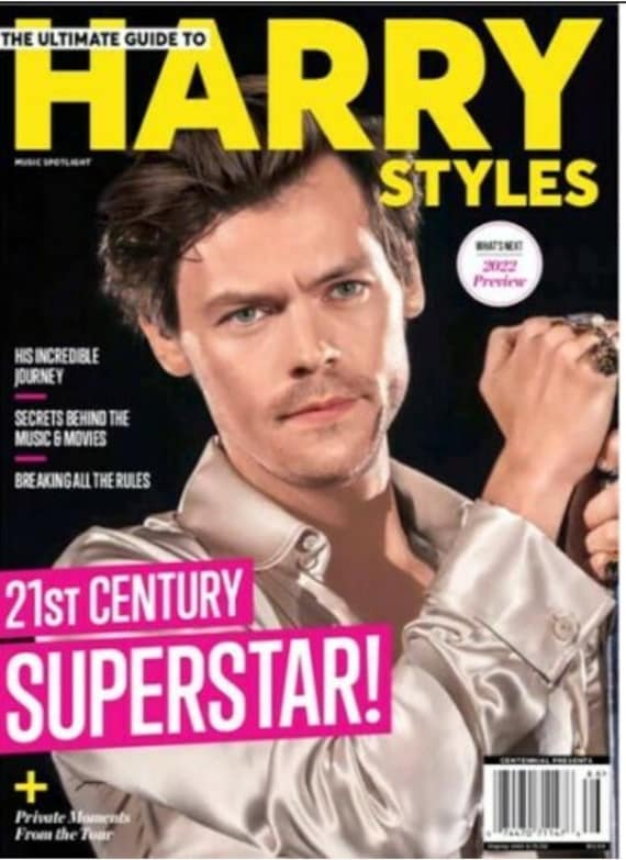 Harry Styles Magazine the Ultimate Guide to Harry Styles | Etsy