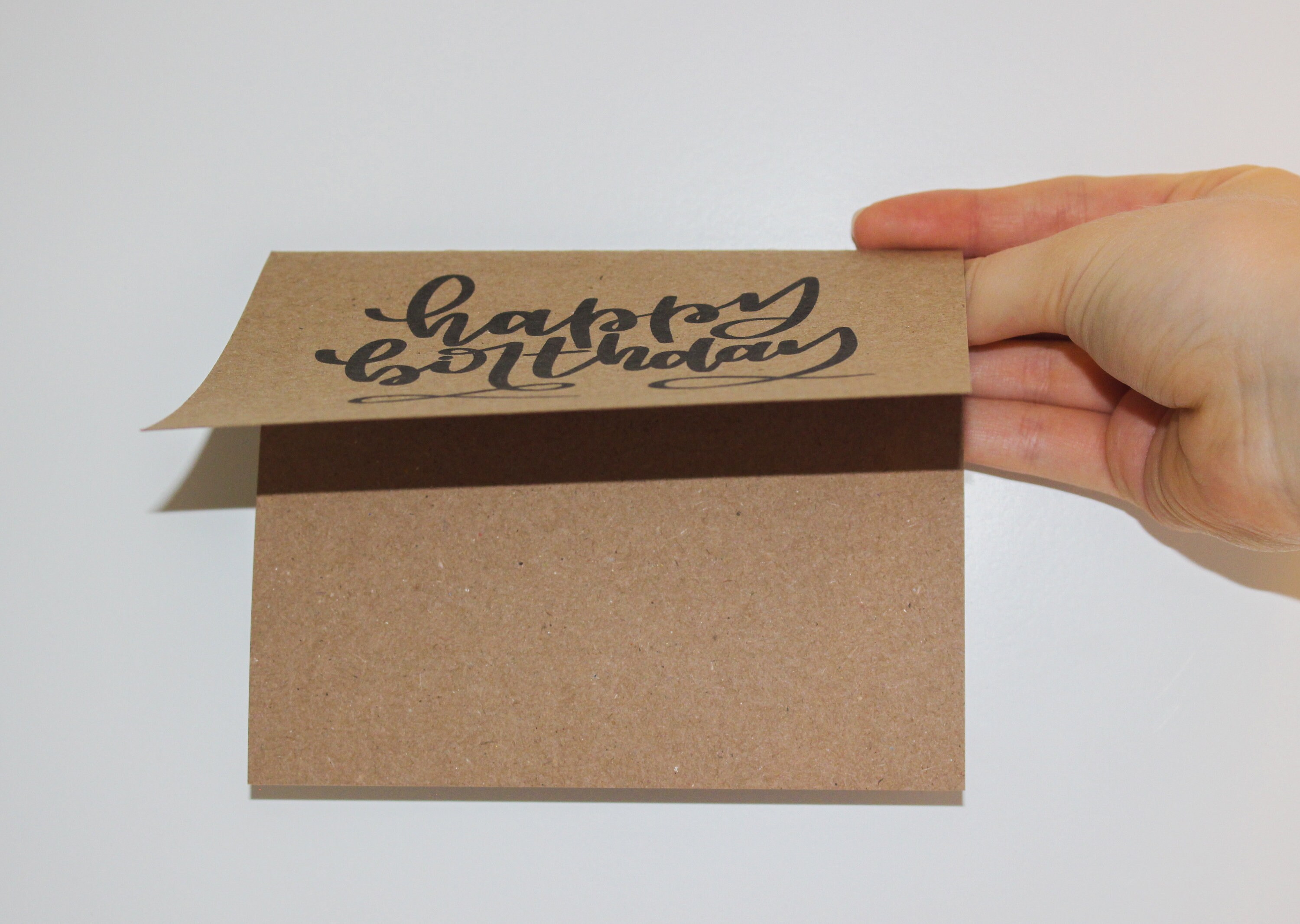 Kraft Paper Card