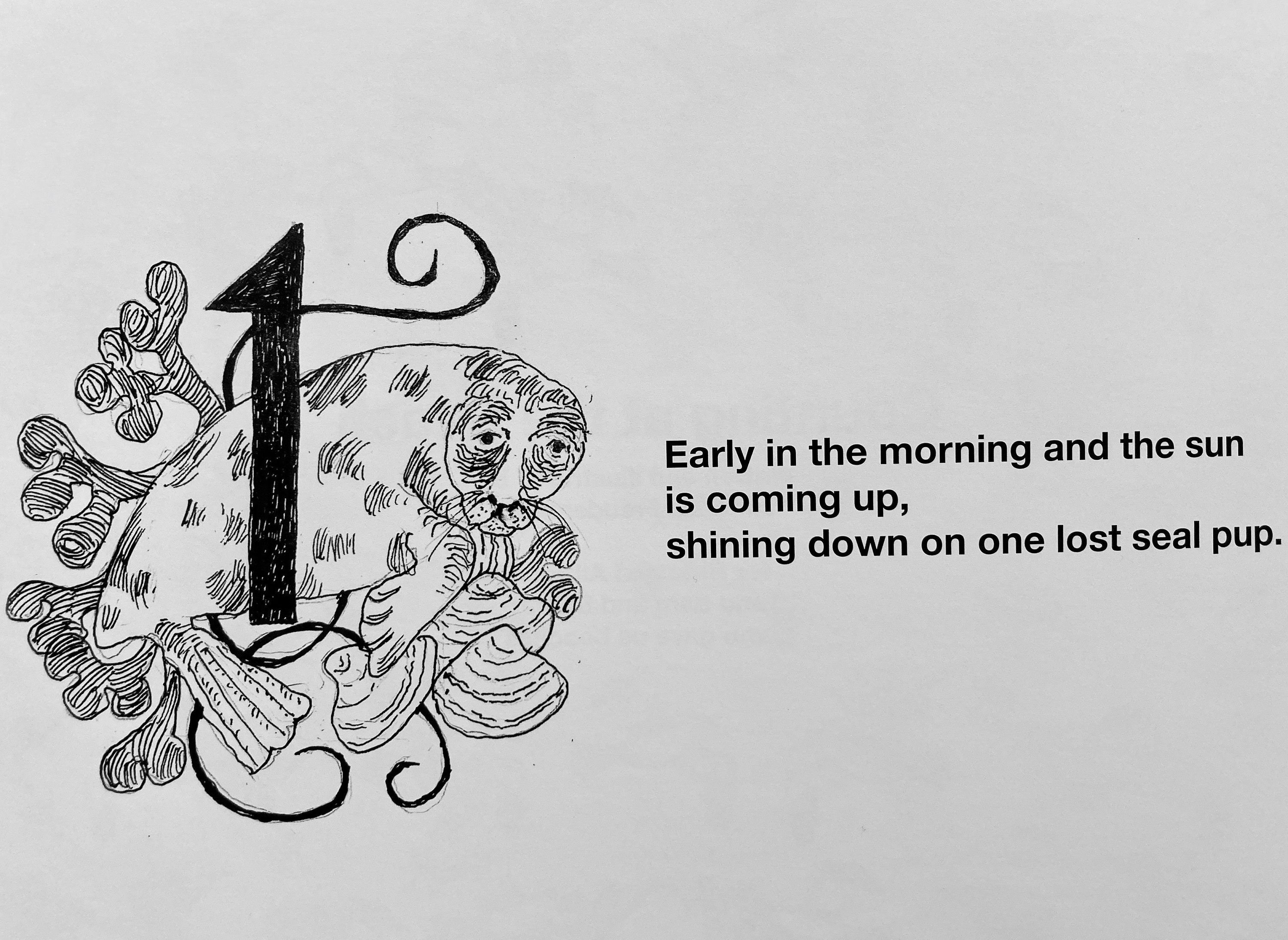 Counting at the Beach (children's Book) - Etsy