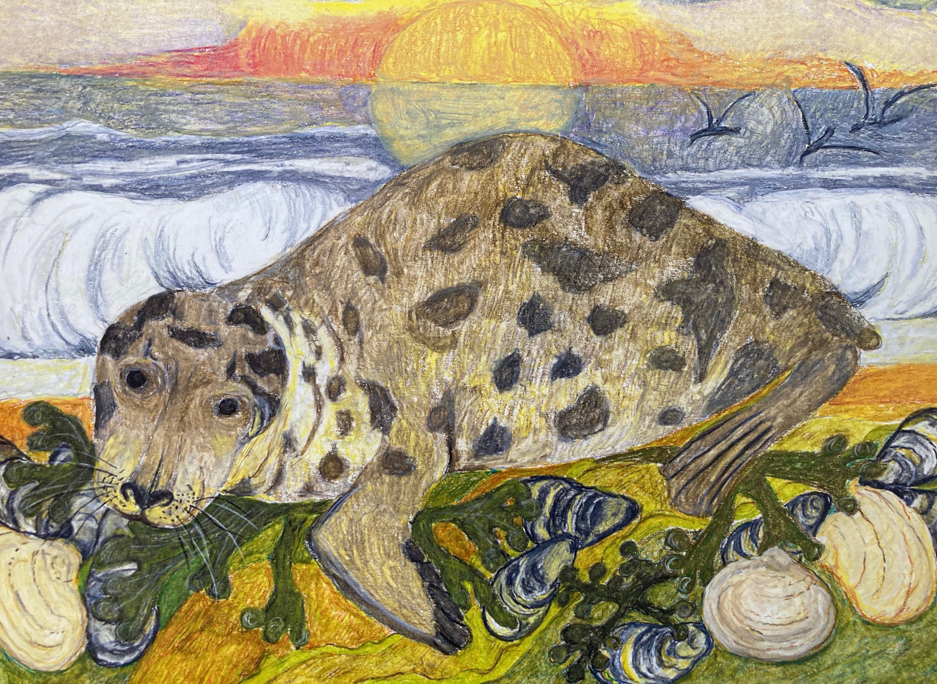 Counting at the Beach (children's Book) - Etsy