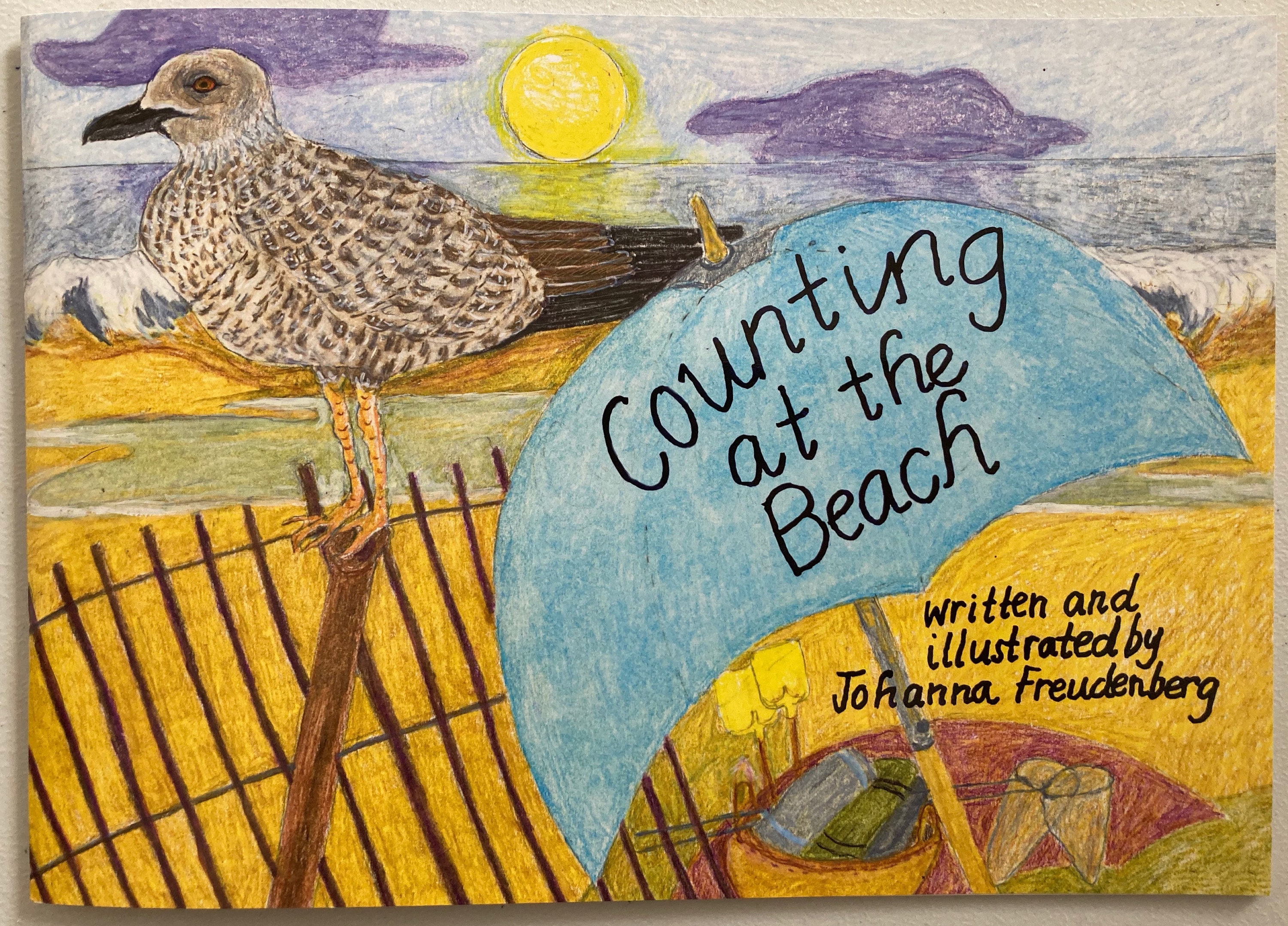 Counting at the Beach (children's Book) - Etsy
