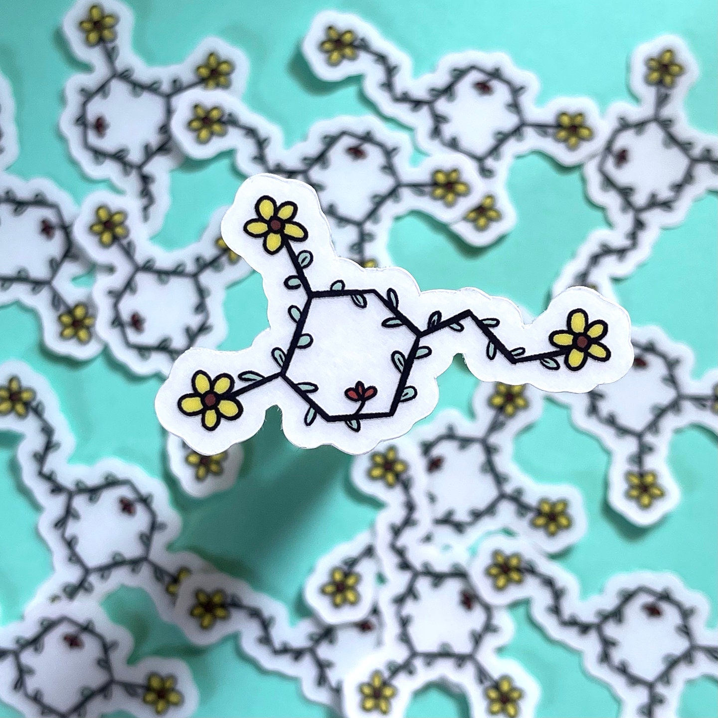 Dopamine Clear Sticker Mental Health Sticker Self Love | Etsy