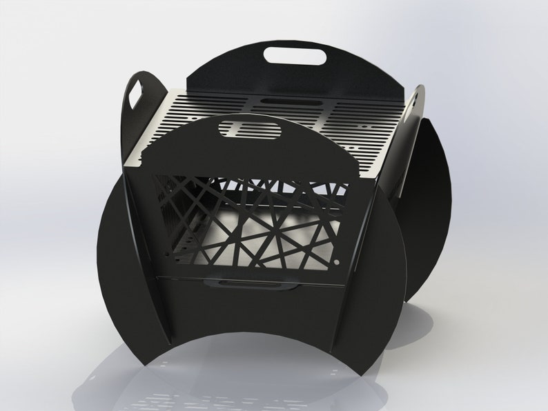 Fire Pit DXF, Mangal BBQ Barbecue Dxf Files for Plasma, Grill Fire Pit ...