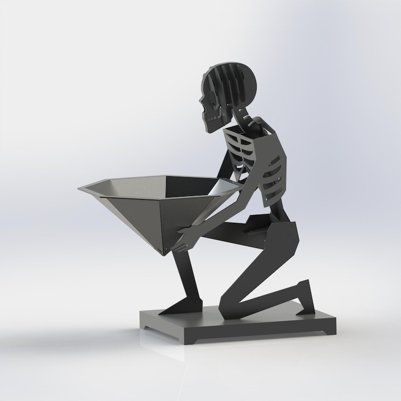 Skeleton Fire Pit DXF | CNC Laser Cut Metal Fire Pit | Digital File - Etsy