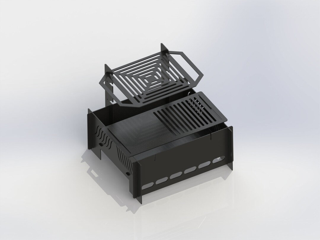 Fire Pit Dxf Files,fire Pit Portable,diy Fire Pit, BBQ Dxf Files for ...