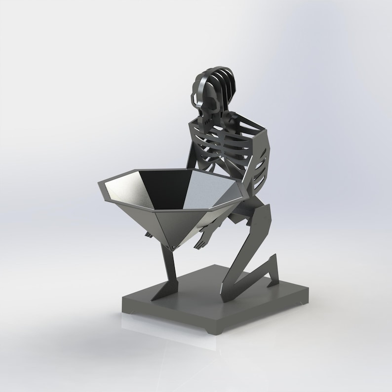 Skeleton Fire Pit DXF | CNC Laser Cut Metal Fire Pit | Digital File - Etsy