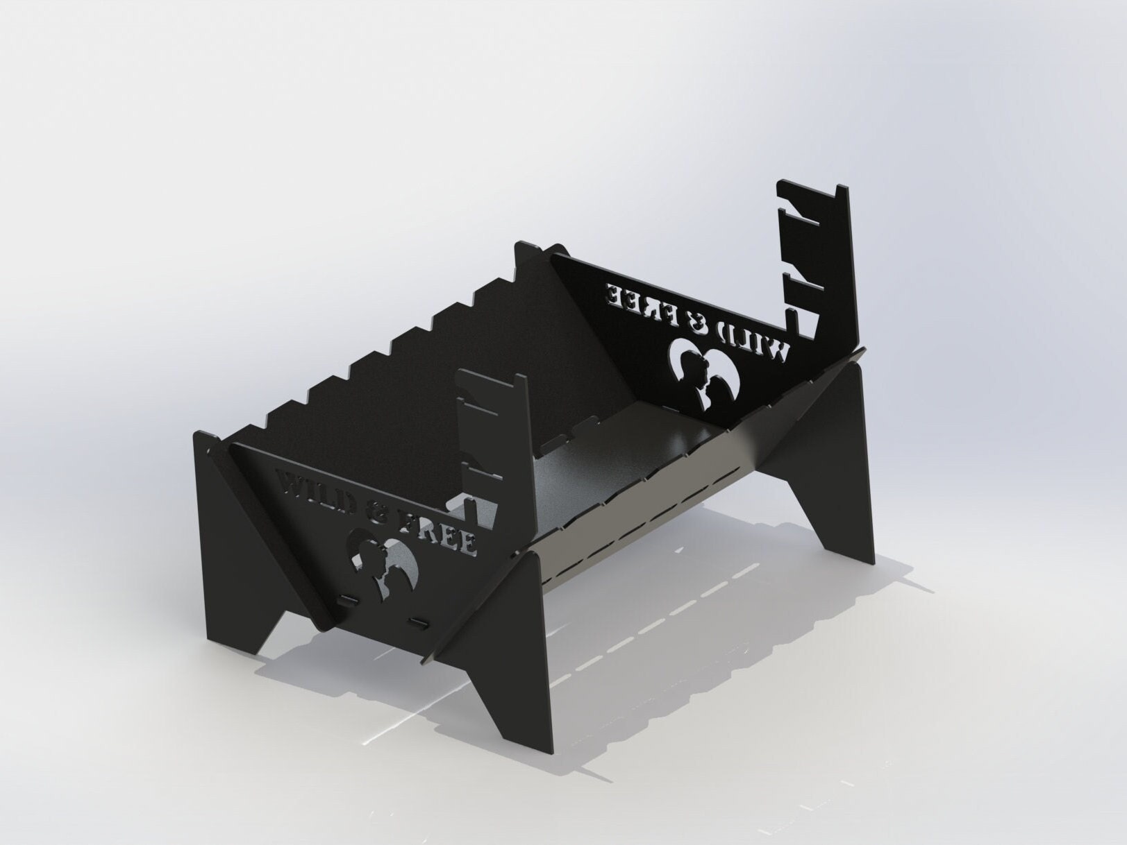 Fire Pit Dxf Files,fire Pit Portable,diy Fire Pit, BBQ Dxf Files for ...