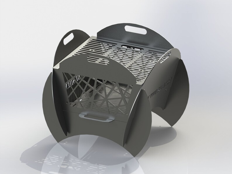 Fire Pit DXF, Mangal BBQ Barbecue Dxf Files for Plasma, Grill Fire Pit ...