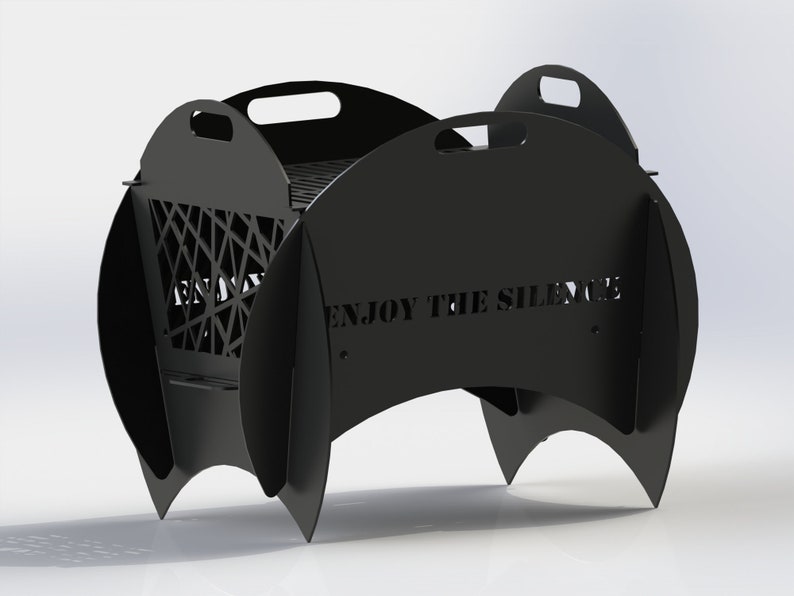 Fire Pit DXF, Mangal BBQ Barbecue Dxf Files for Plasma, Grill Fire Pit ...