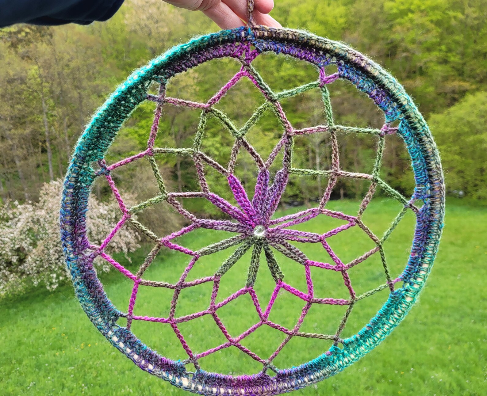 Torus Symbol Crochet Pattern English and Dutch, Lotus of Life Torus ...