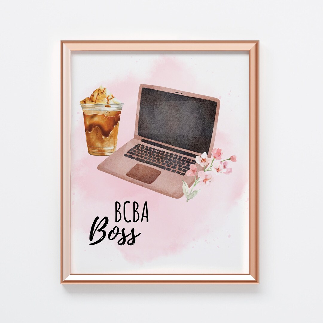 ABA Wall Art, Applied Behavior Analysis Print Digital Download, BCBA ...