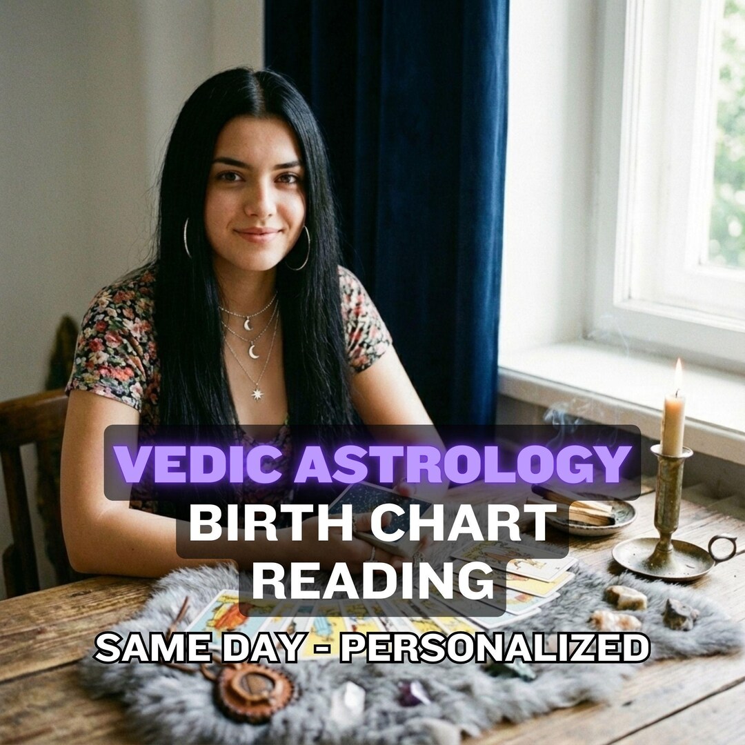 Personalized Vedic Astrology Reading, Same Hour Jyotish Birth Chart ...