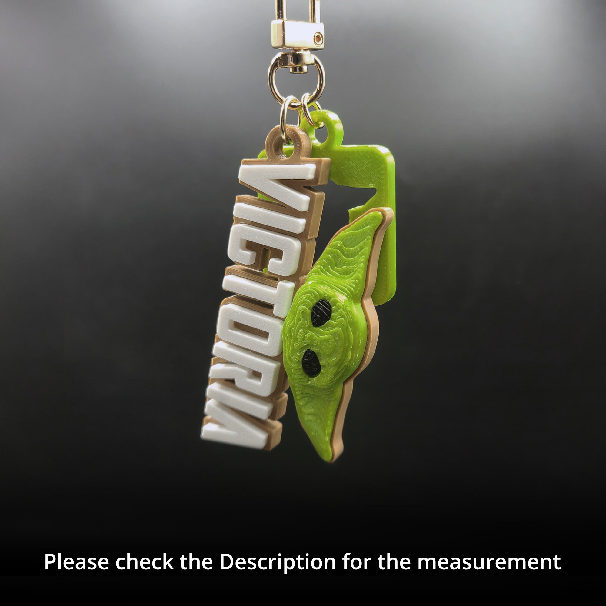 Personalized Baby Yoda Keychain / Keyring / Bag Charm / Name - Etsy