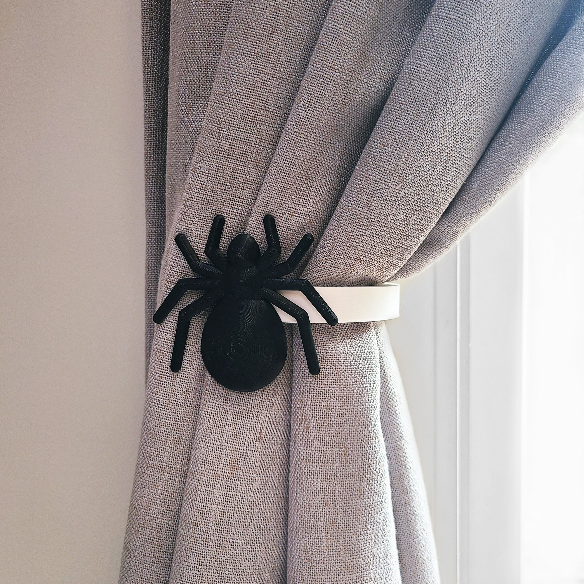 Spider Shape Halloween Curtain Holdbacks/tiebacks 3D Printed - Etsy