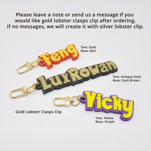 Personalized Love Keychain / Multicolor Personalized Keychain / Keyring ...