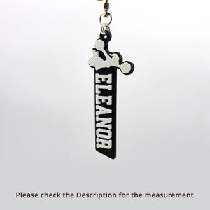 Cheerleader Cheerleading Personalized Keychain / Keyring / Bag Tag ...