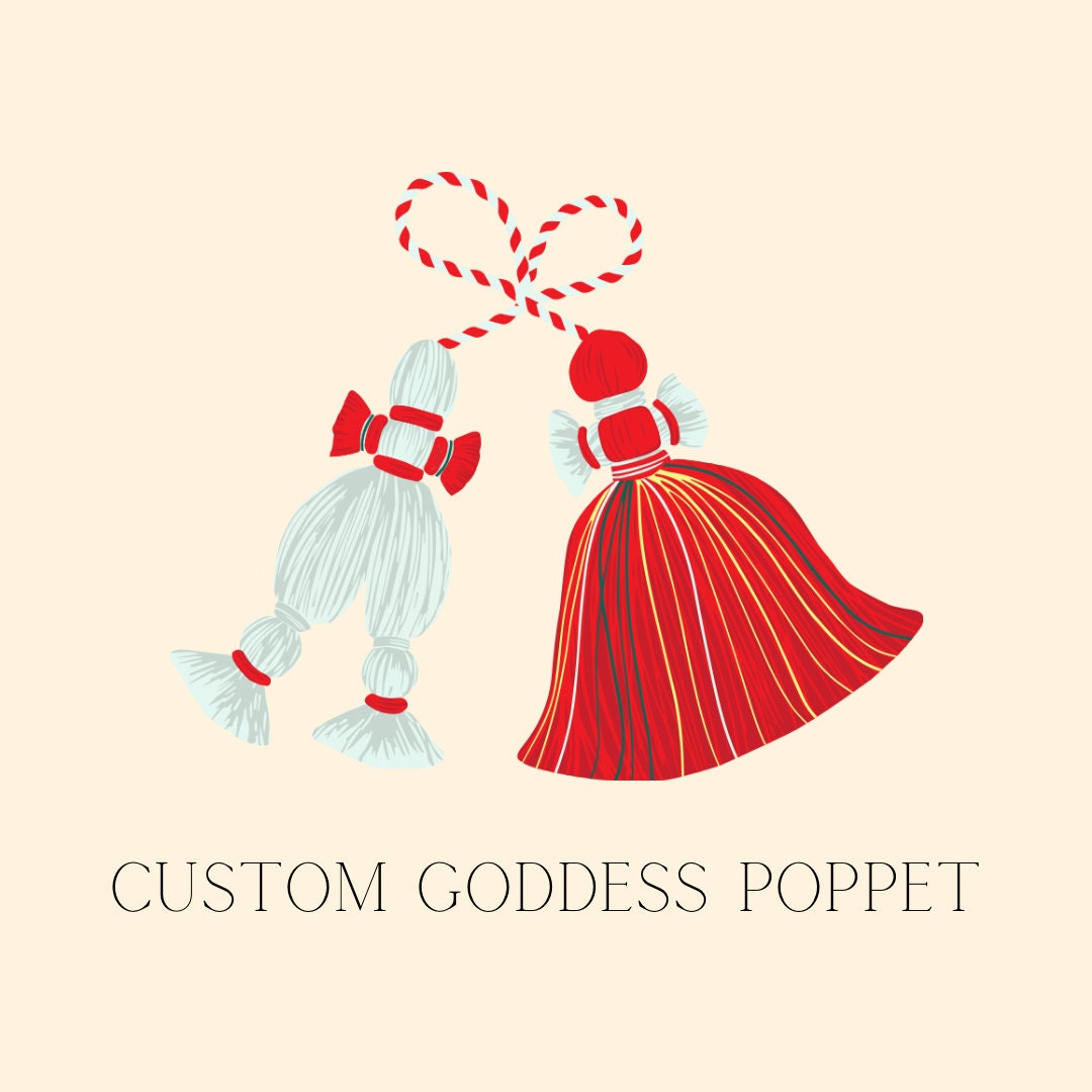 Custom Goddess Yarn Doll || Beginner Witch || Baby Witch || Ward ...