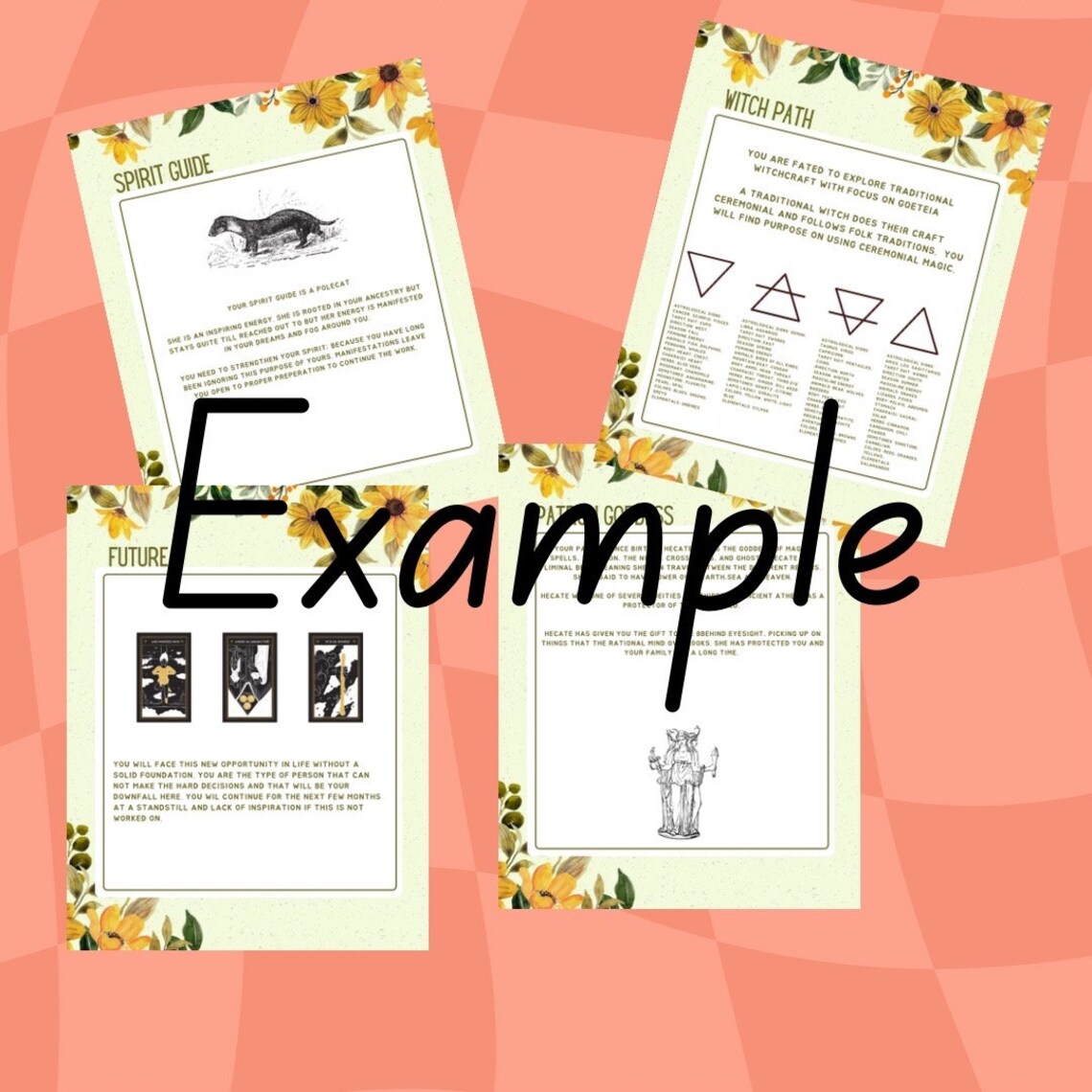 Baby Witch Bundle : Includes Patron Deity, Spirt Guide and Fated Path ...