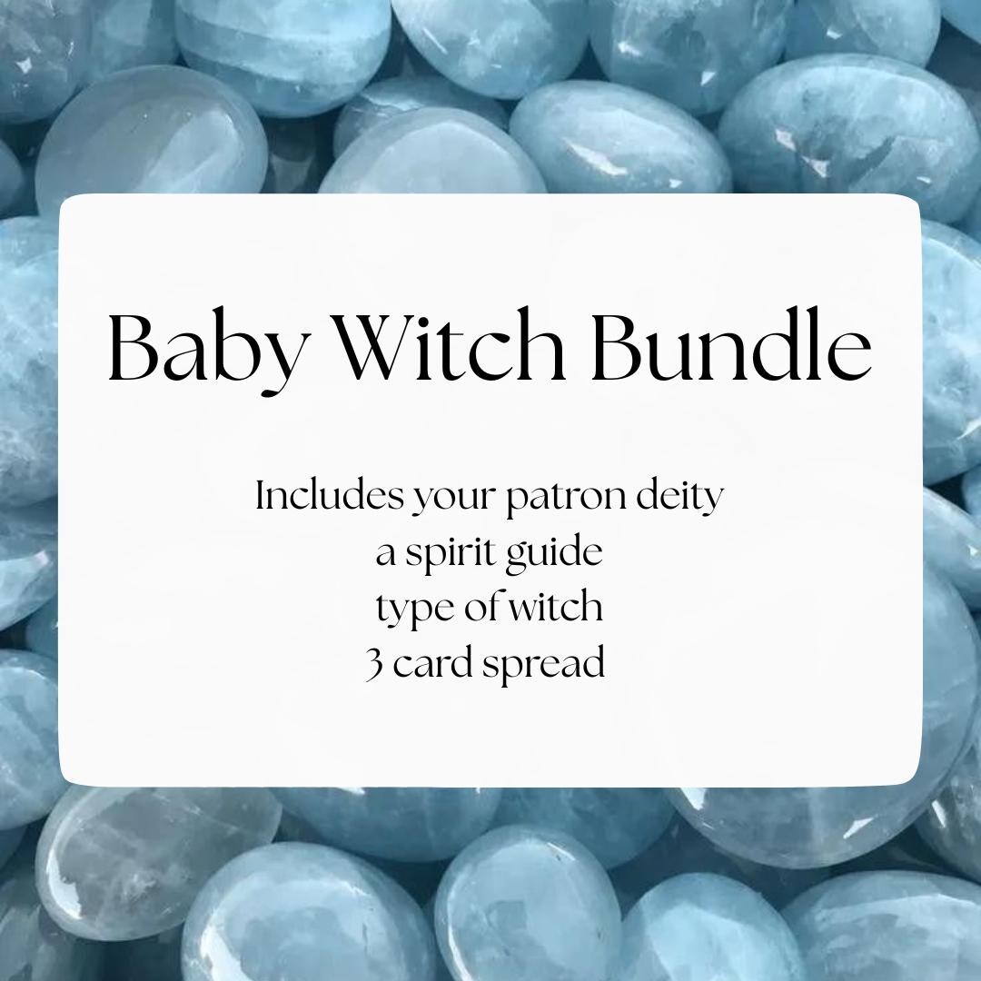 Baby Witch Bundle : Includes Patron Deity, Spirt Guide and Fated Path ...