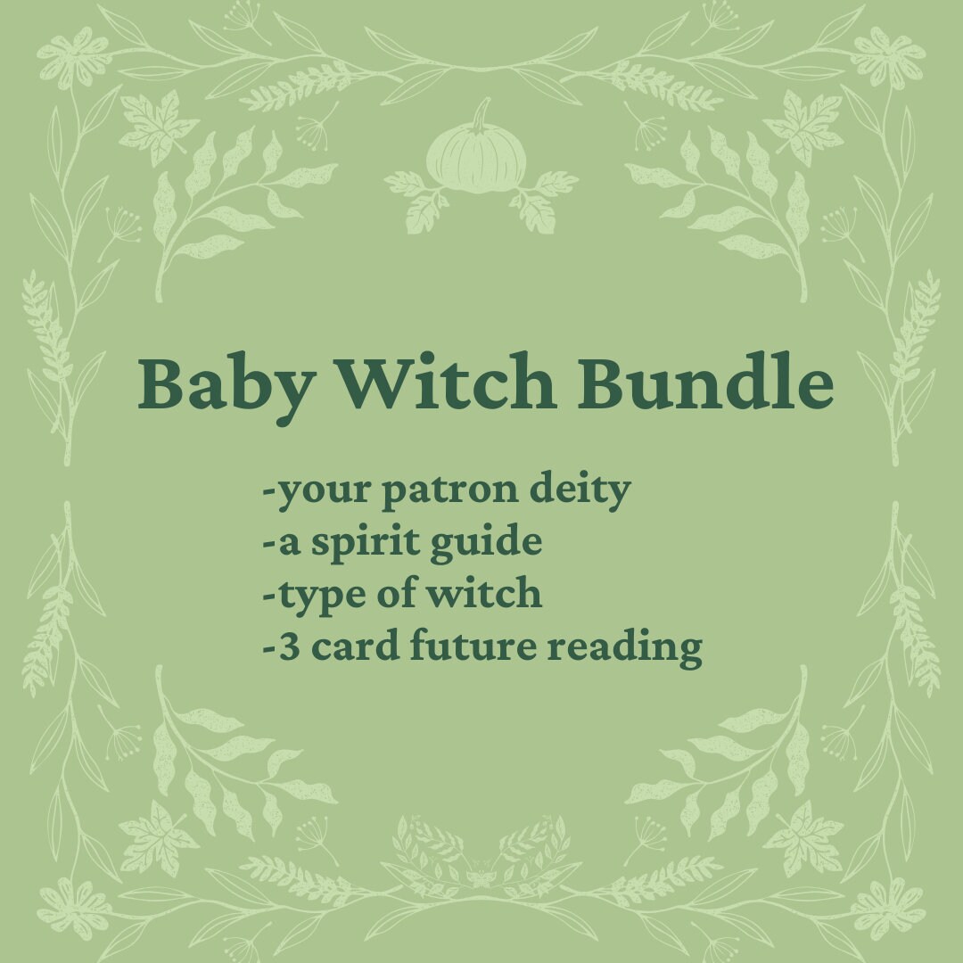 Baby Witch Bundle || Deity Identification || Psychic Readings || Spirit ...