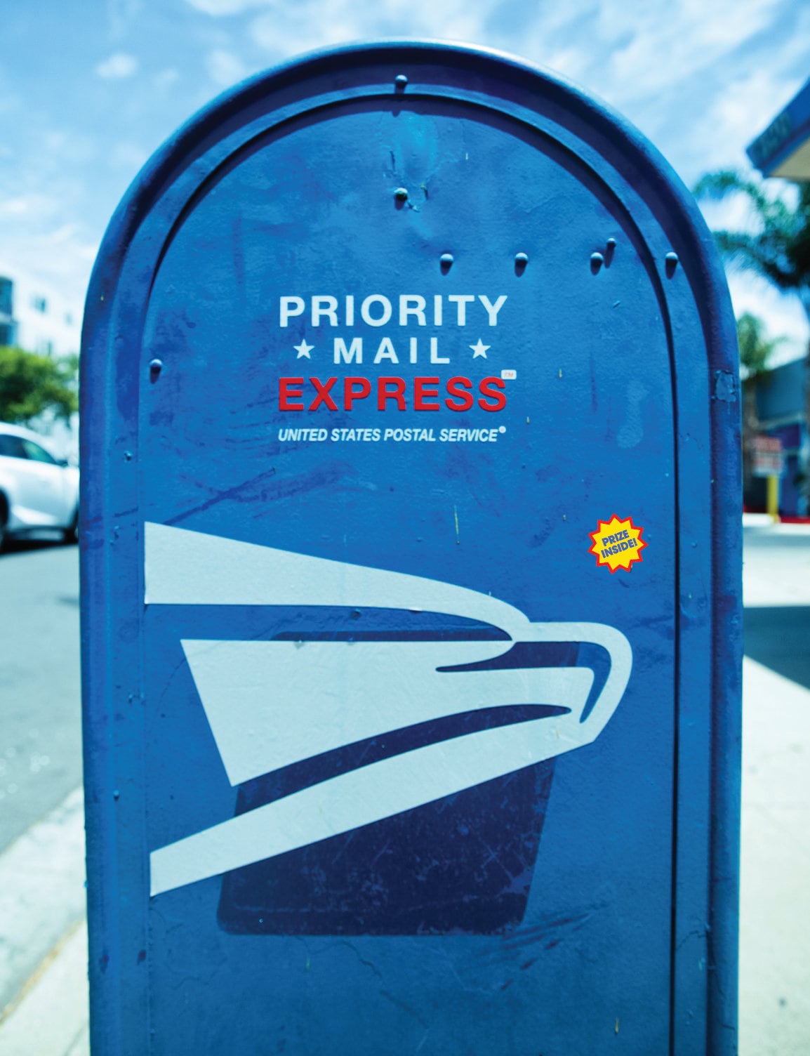 Prize Inside Sticker | Free Shipping to the US - Etsy