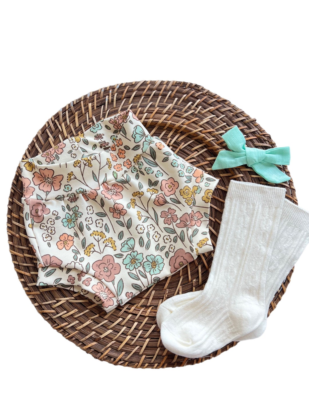 Floral Boho Baby Bloomers, Fall Floral Toddler Bummies - Etsy