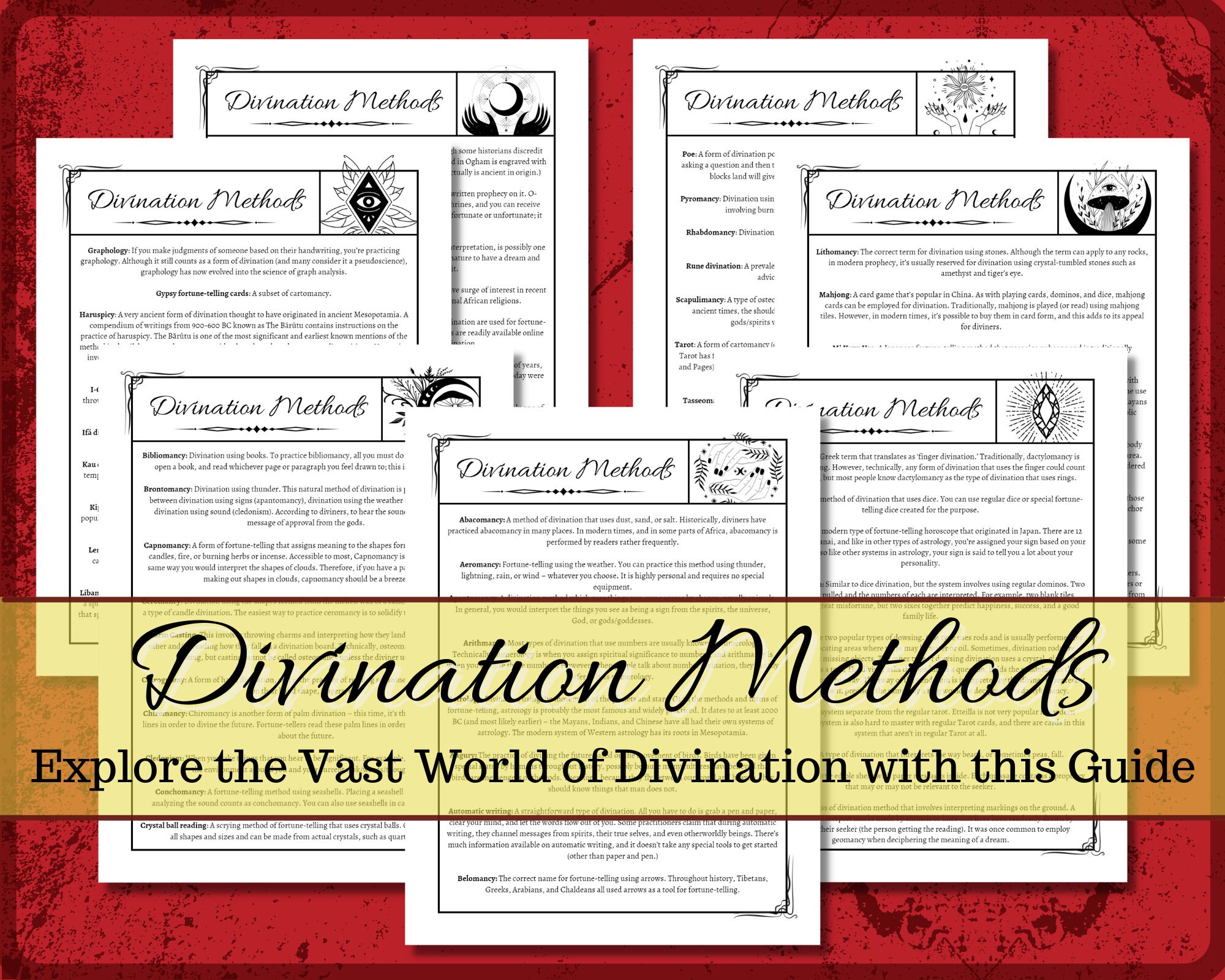 Divination Methods - Etsy