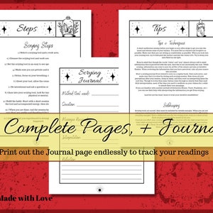 Scrying Book of Shadows Grimoire Digital Download Pages - Etsy