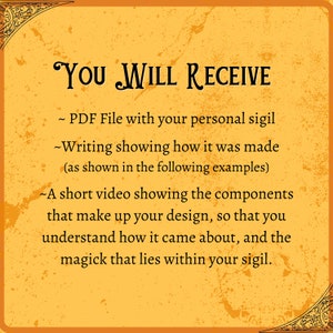 Custom Magick Sigil Hand-drawn - Etsy