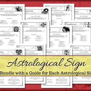Complete Astrology Guide Pack - Etsy