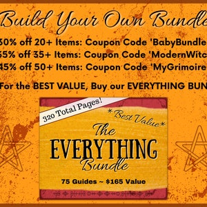 Basics of Witchcraft. Digital Grimoire Starter Kit for Any Book of ...