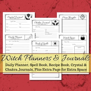 Witch Planners for Any Book of Shadows - Etsy