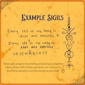 Custom Magick Sigil Hand-drawn - Etsy