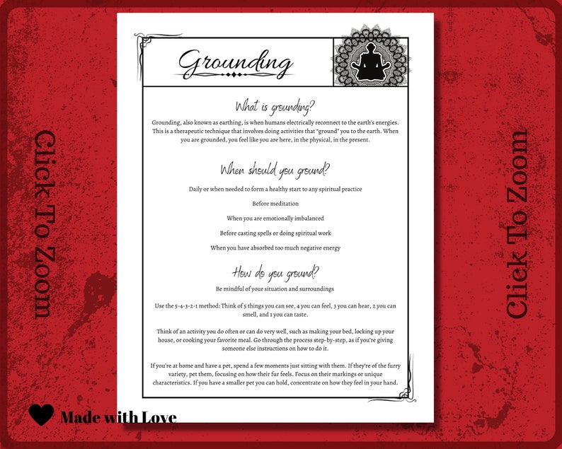 Guide to Grounding - Etsy