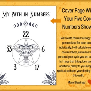 Numerology Report and Guide. Personal In-depth Astrology Analysis ...