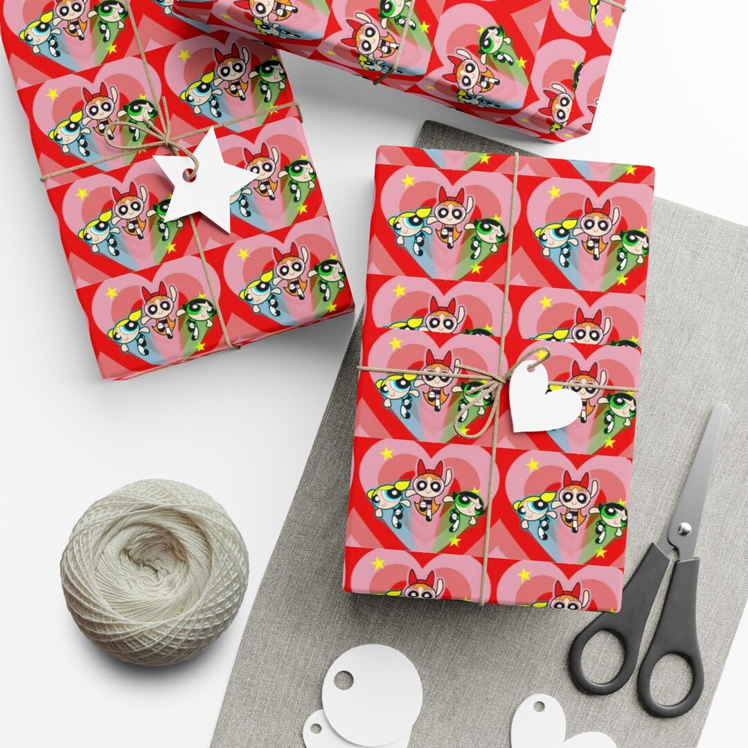 Powerpuff Girls Gift Wrap Papers - Etsy