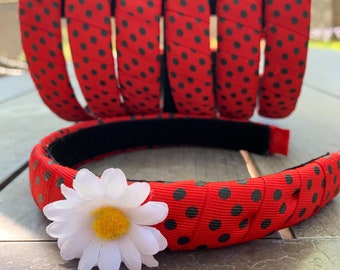 Ladybug Headband | Etsy