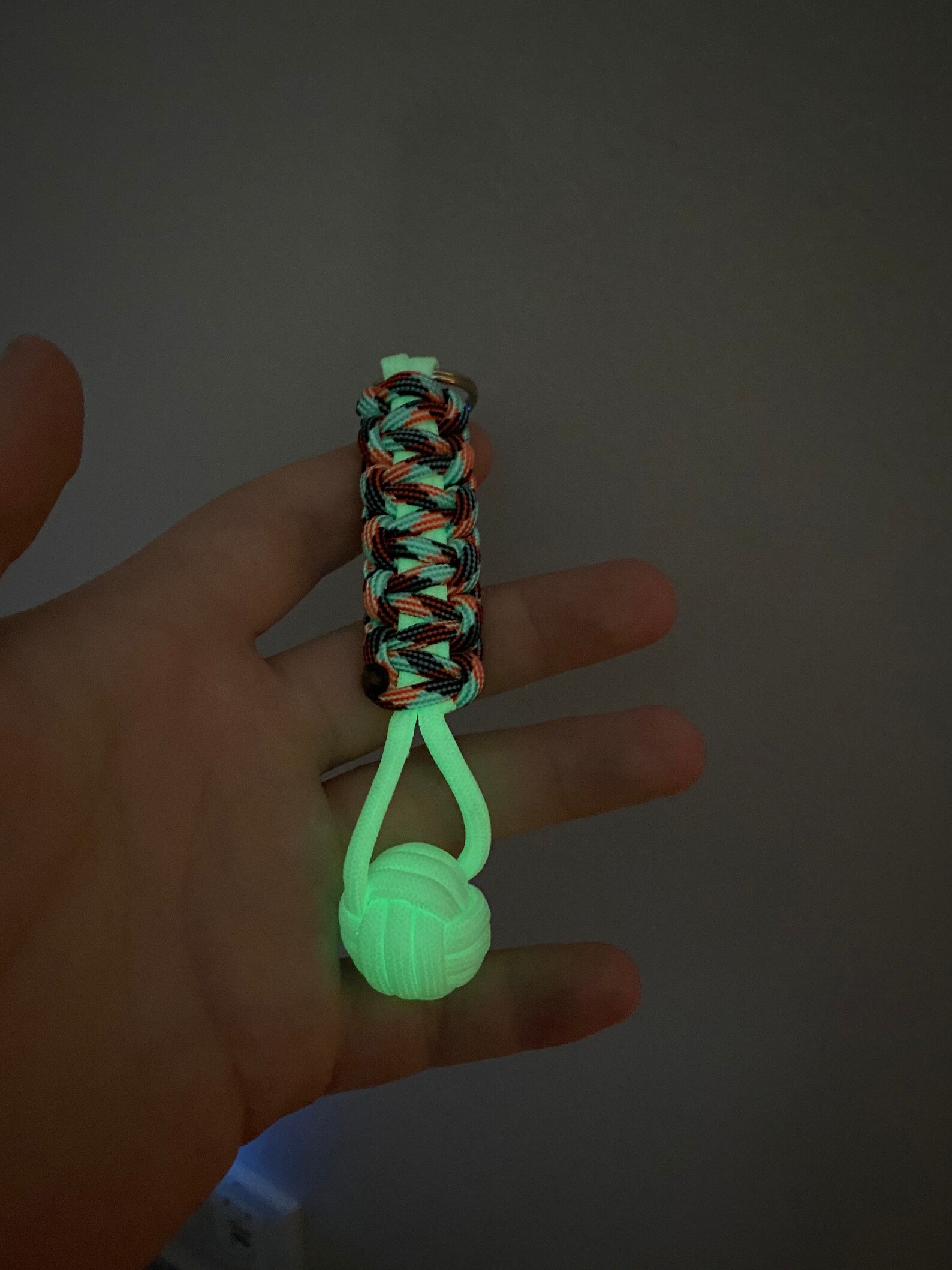 Glow in the dark keychain | Etsy
