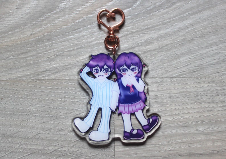 Keychain OMORI Double Face Heromari Sunnybasil - Etsy