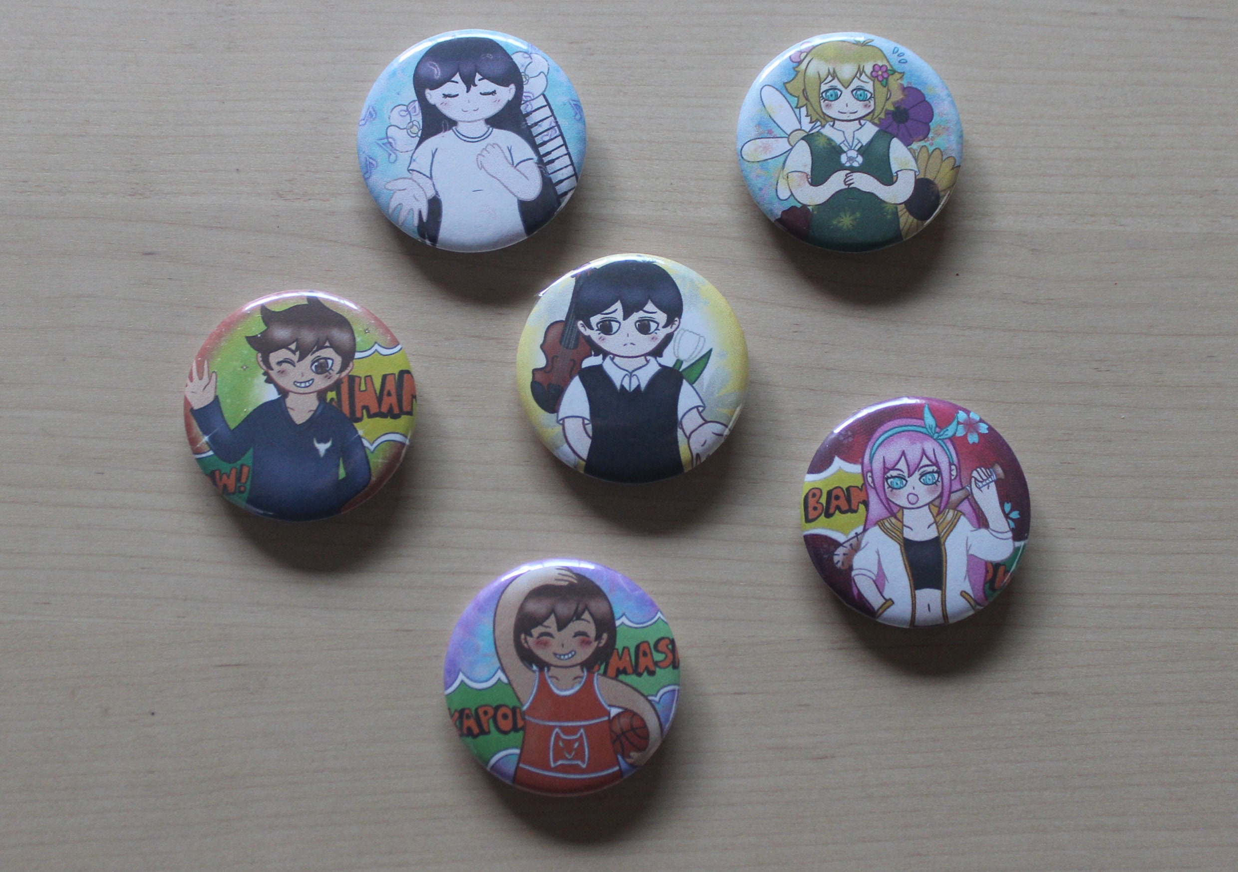 OMORI Pins 44mm - Etsy