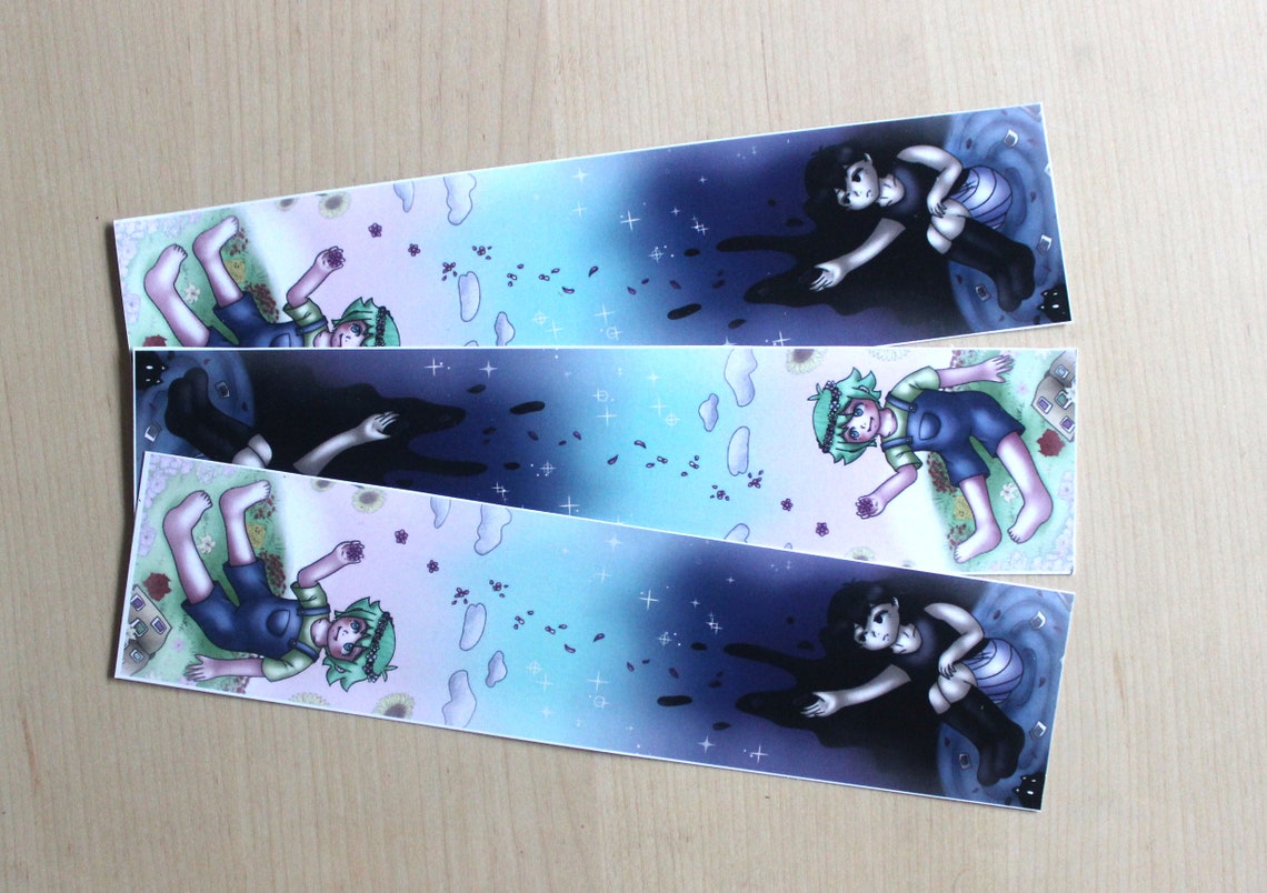 OMORI Bookmark : Omori and Basil - Etsy