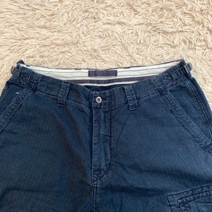 Size 35: Vintage 90s Polo Ralph Lauren Cargo Pants Casual Saint Laurent Jnco Baggy - Etsy