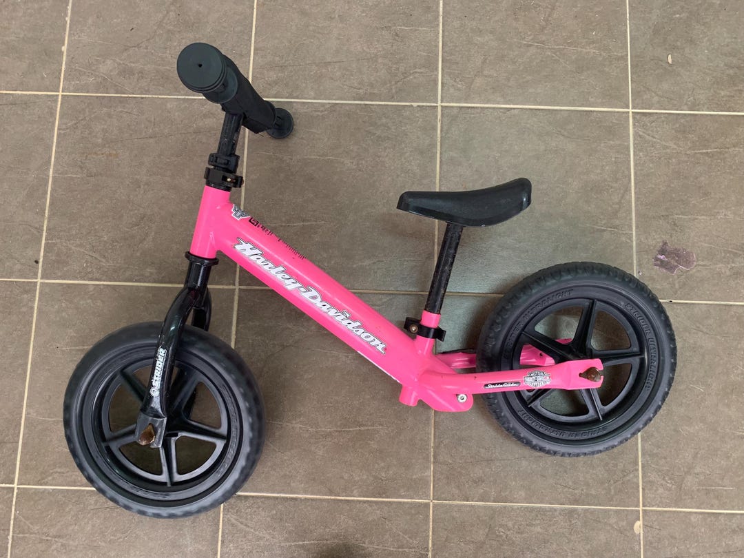 Harley Davidson X Strider Push Bike Kids Balance Bike for Kids Strider ...