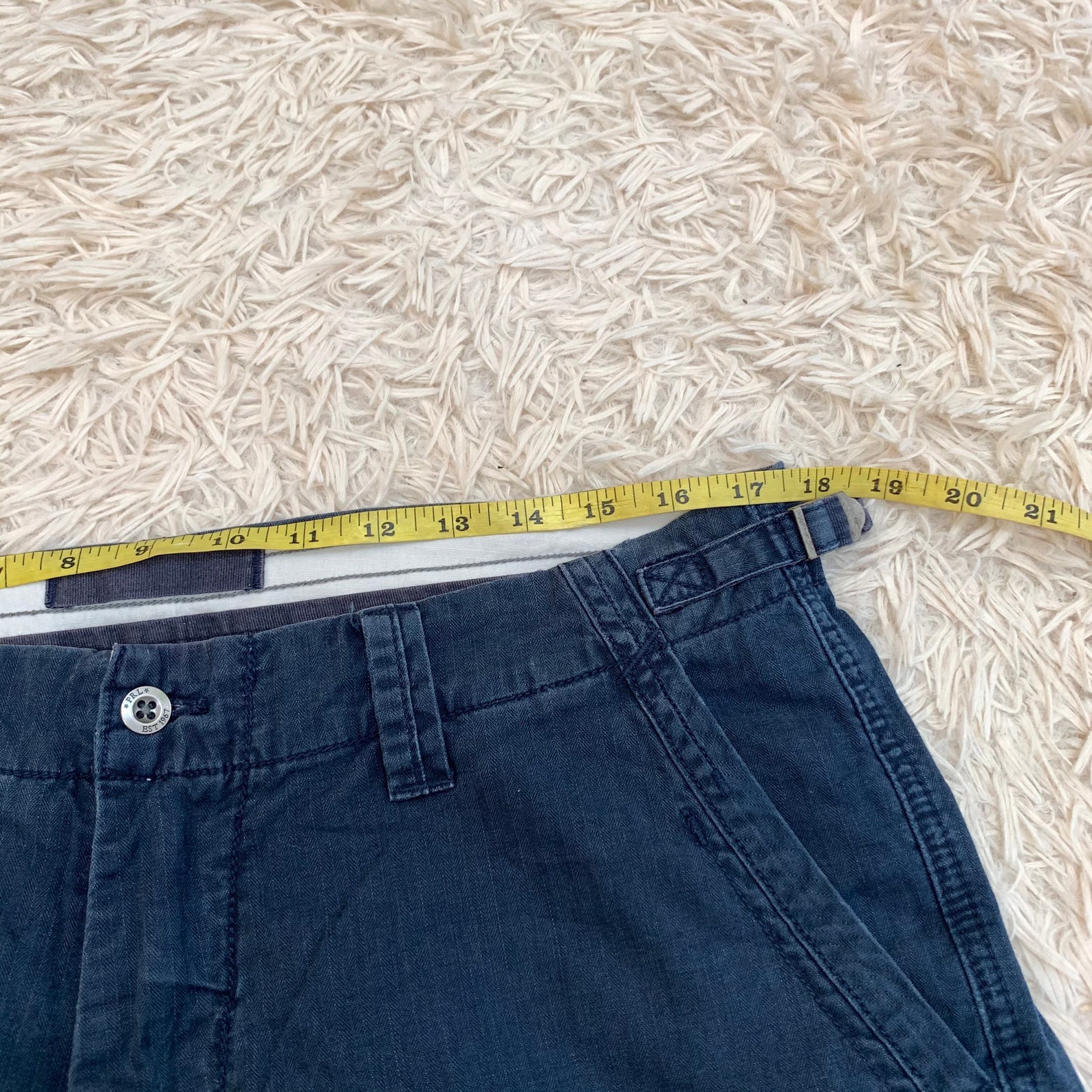 Size 35: Vintage 90s Polo Ralph Lauren Cargo Pants Casual Saint Laurent Jnco Baggy - Etsy