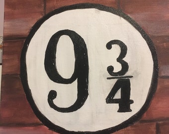Platform 9 3/4 Sticker - Etsy