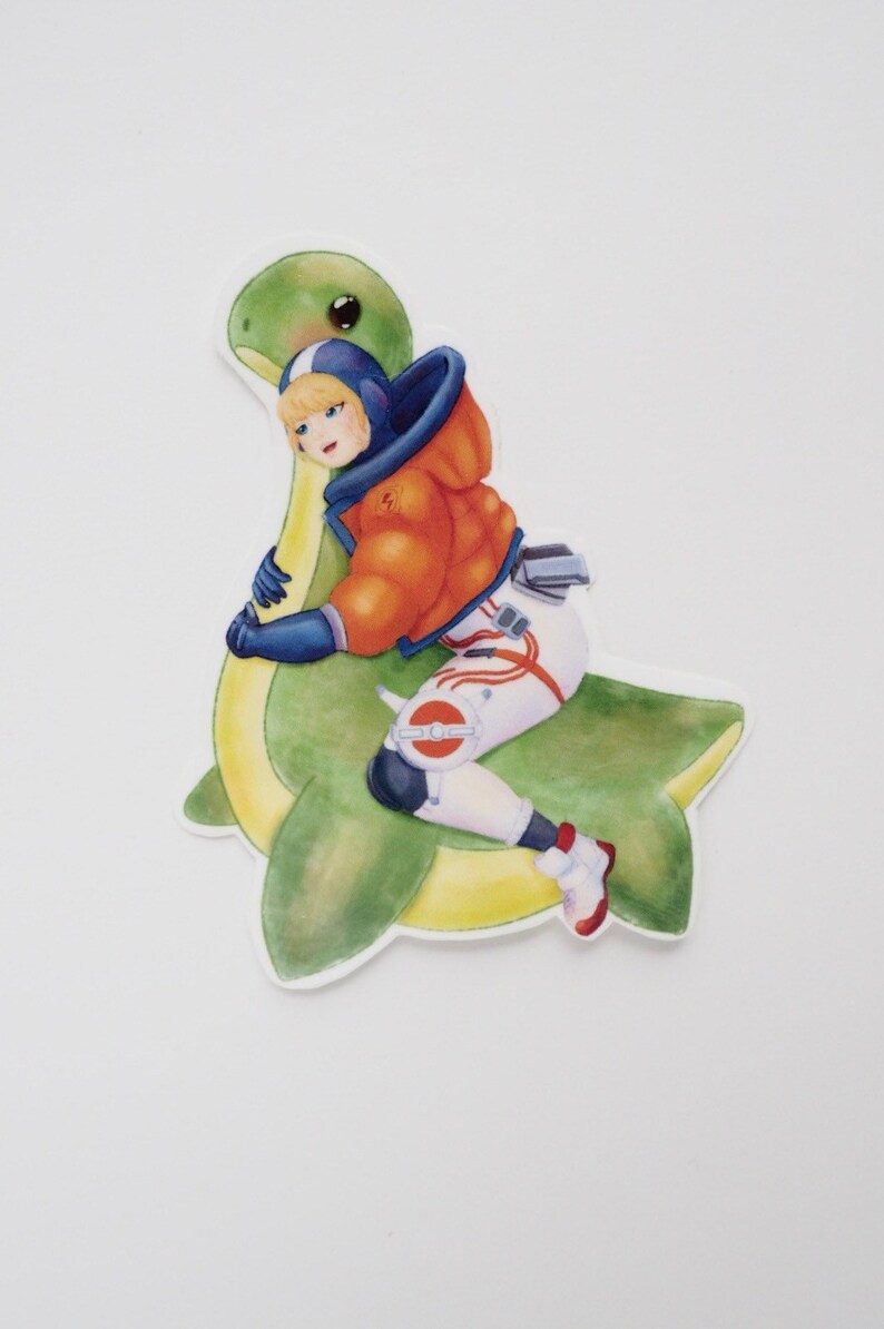 Watson and Nessie Glossy Vinyl Sticker Apex Legends Wattson | Etsy