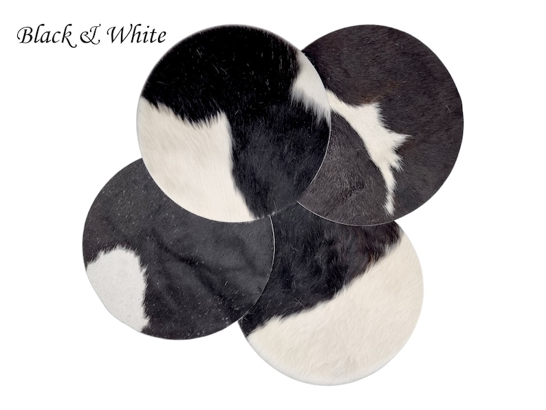 Di-cut Round Cowhide Circles 12.5" Diameter - Can Be Used as Cowhide ...