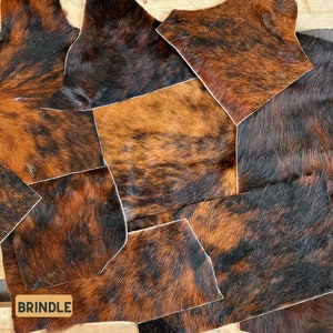 Genuine Cowhide Material Offcuts - for Arts and Crafts - Cowhide ...